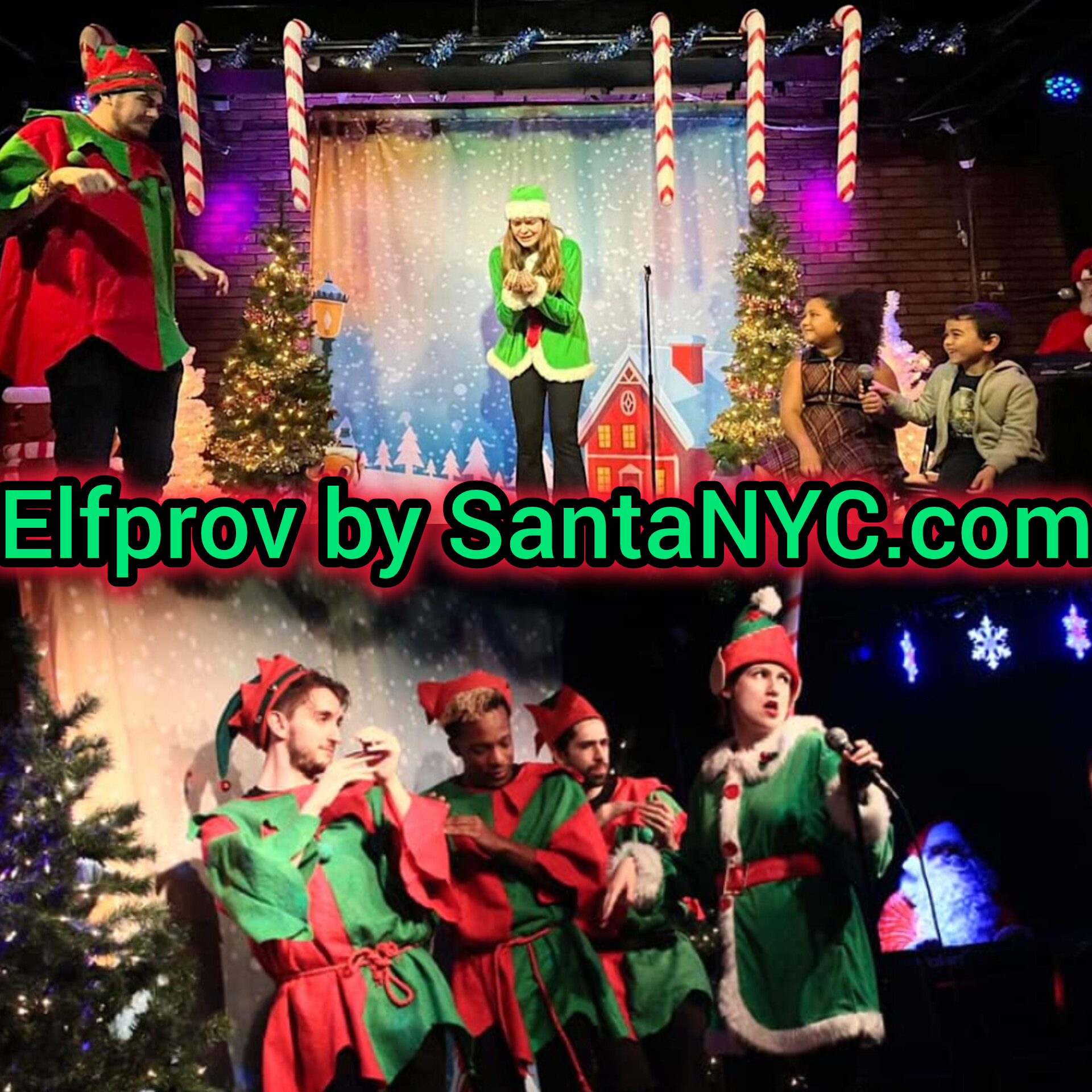 SANTA NYC – Off-Broadway Shows, Private Events, TV and more